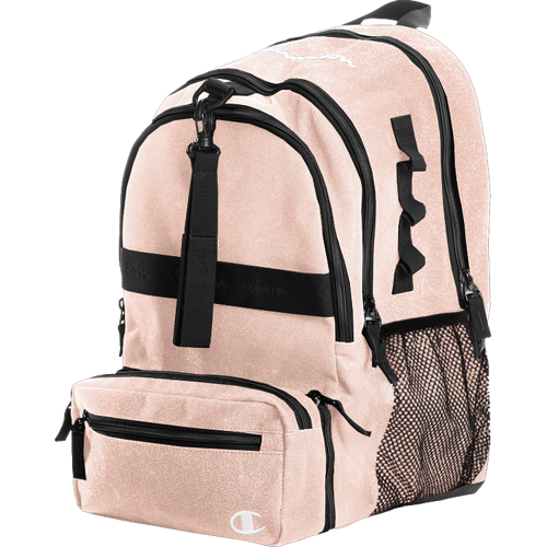 Champion Squad Glitter Backpack – First to the Finish