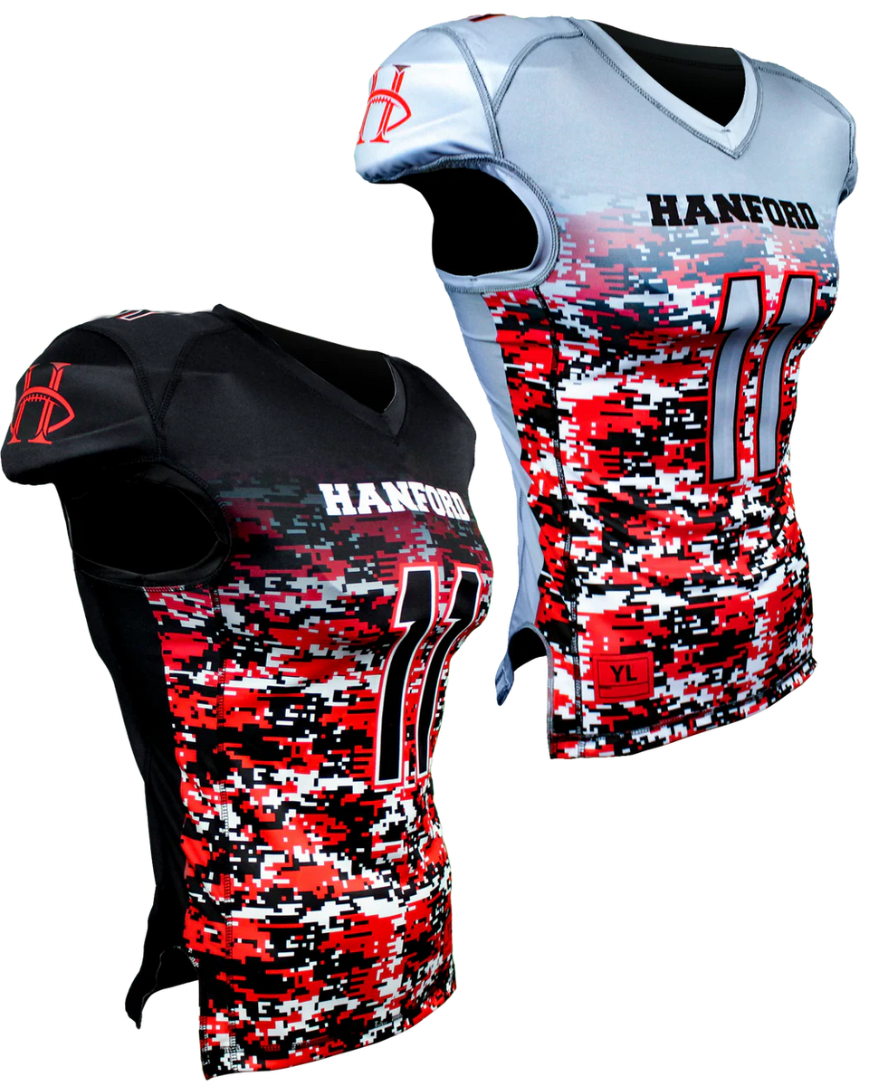 First to the Finish Full Custom Reversible Football Jersey