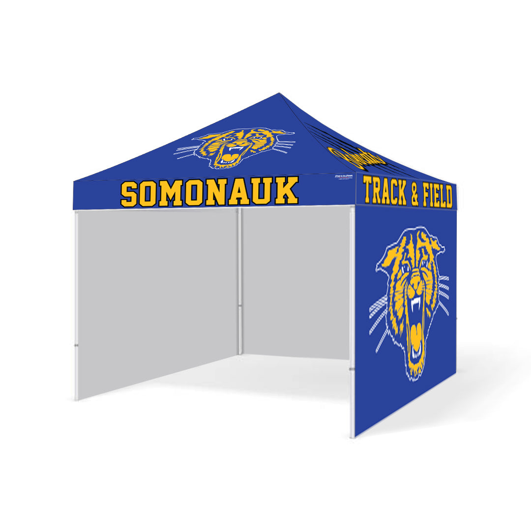 First to the Finish 10' x 10' Custom Tent Value Pack